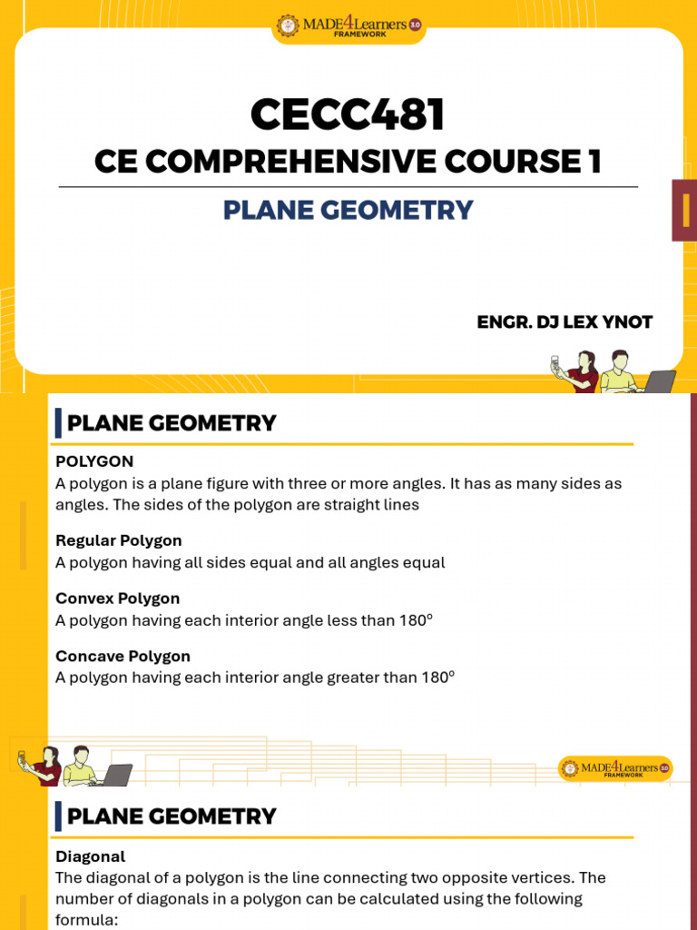 Plane Geometry | PDF | Circle | Polygon