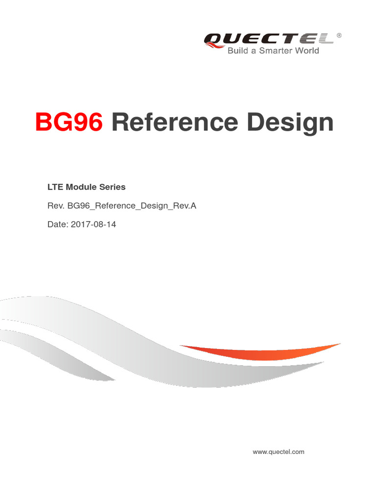 Quectel BG96 Reference Design Rev.A 20170814 | PDF | Power Supply ...