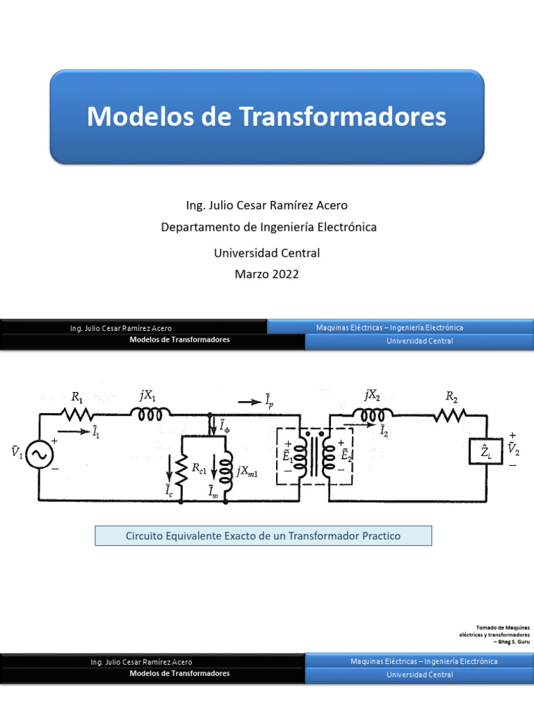 Modelos de Transformadores | PDF | Transformador | Ingeniería Informática