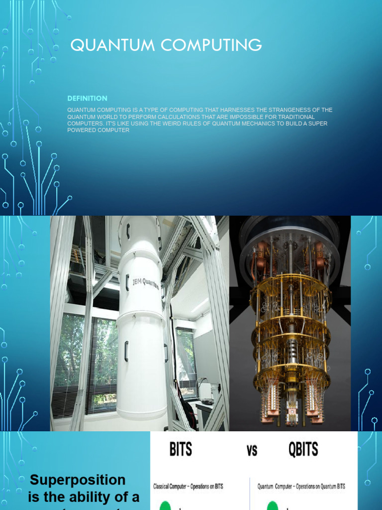 Quantum Computing | PDF | Quantum Computing | Quantum Mechanics