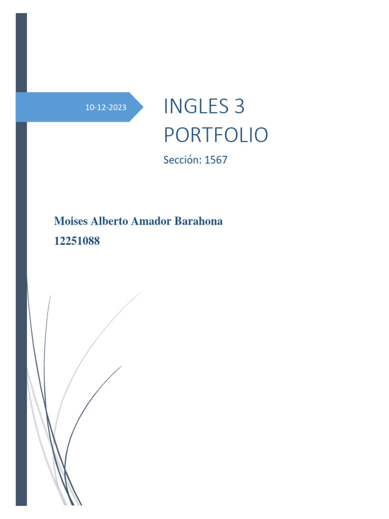 Portafolio Activities Level 3 Second Partial | PDF | Meal | Foods