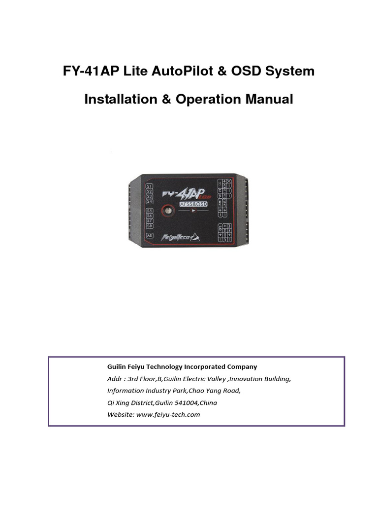 Fy 41 Ap | PDF | Inertial Navigation System | Global Positioning System