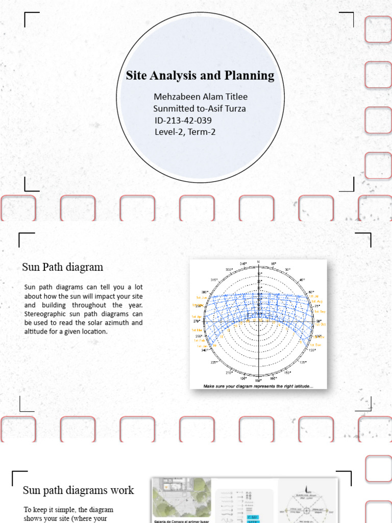 Sun Path Analysis for Architectural Planning | PDF | Teaching Methods ...