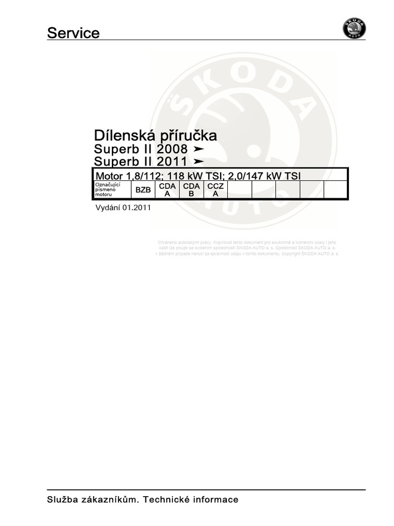 S0062060015-Motor 1 8 112 118 KW TSI 2 0 147 KW TSI | PDF