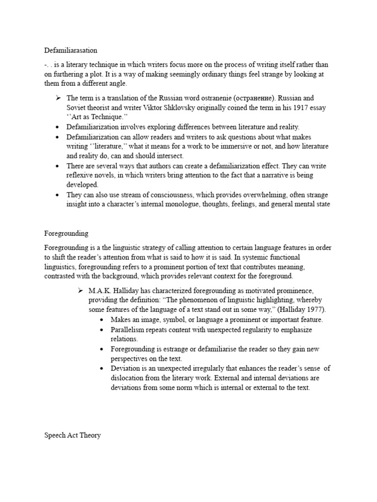 Stylistics 1 3. | PDF | Human Communication | Cognitive Science