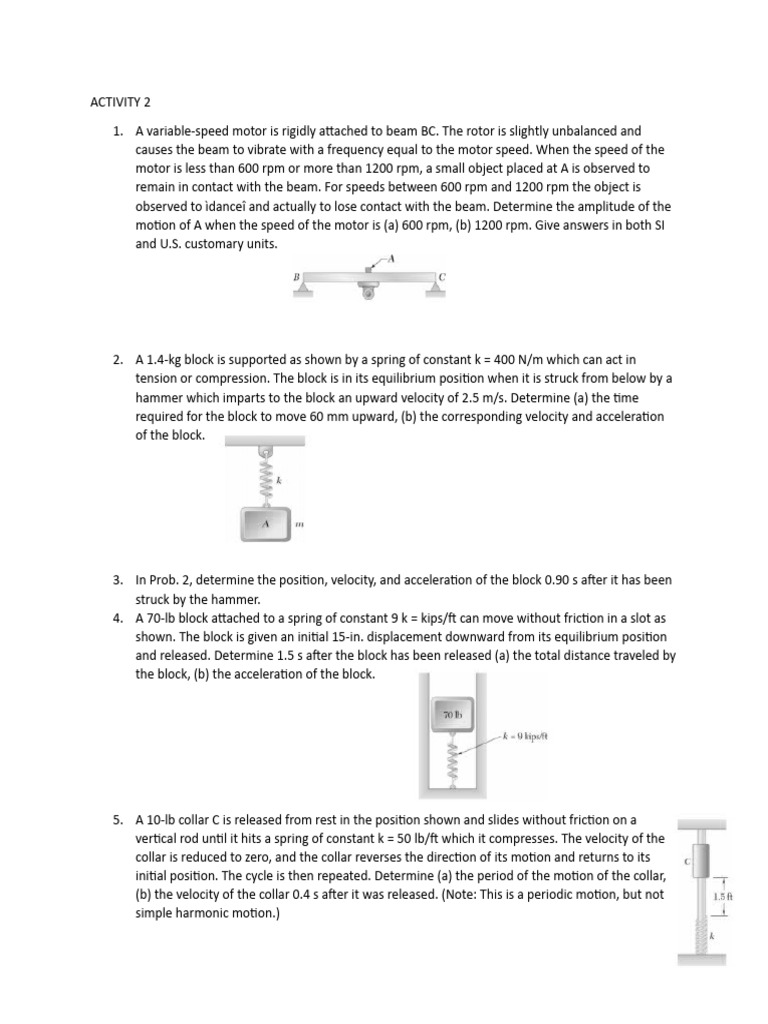 Activity 2 | PDF | Physical Phenomena | Physics