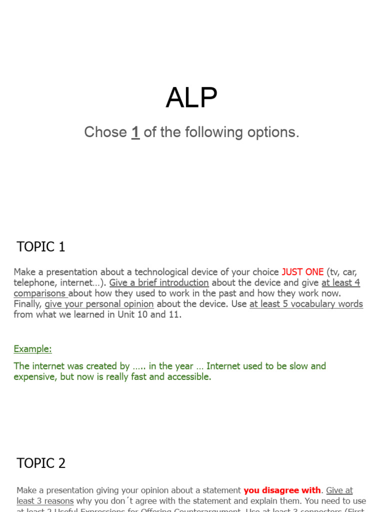 Alp - Basic 12 | PDF