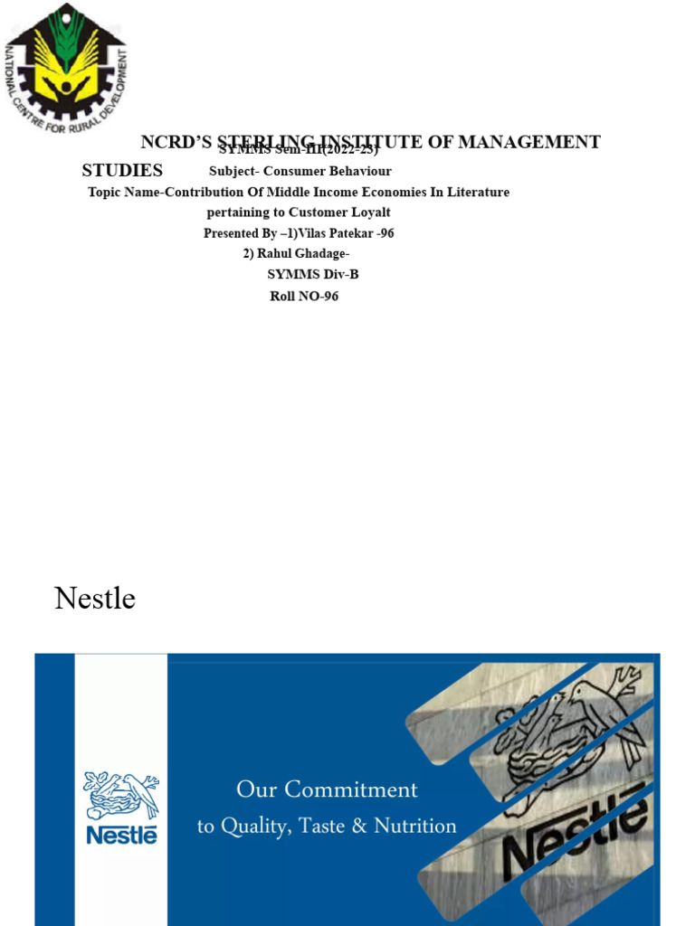 Vilas BCG | PDF | Nestlé | Milk