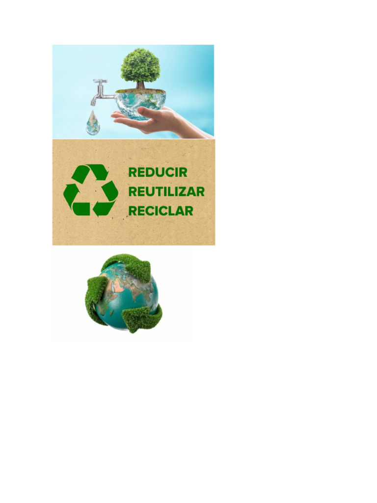 Las Tres r Reducir Reutilizar Reciclar Img | PDF