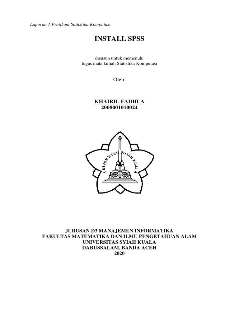 Panduan Instalasi SPSS Lengkap | PDF | Komputer | Teknologi & Rekayasa