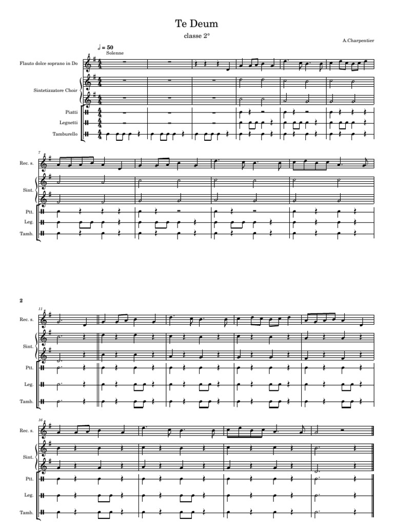 Te Deum | PDF