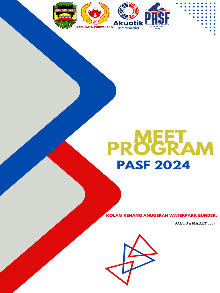 Meet Program PASF 2024 | PDF