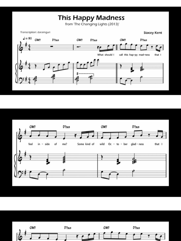 This Happy Madness Score | PDF