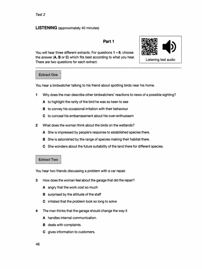 c1 Listening | PDF
