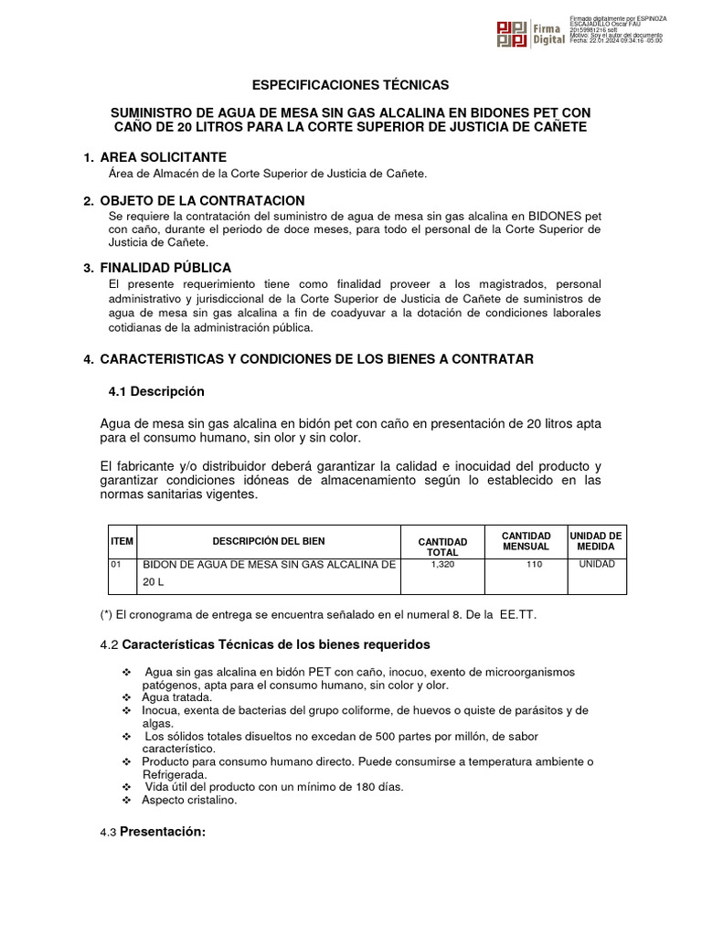 EETT | PDF | Agua | Logística