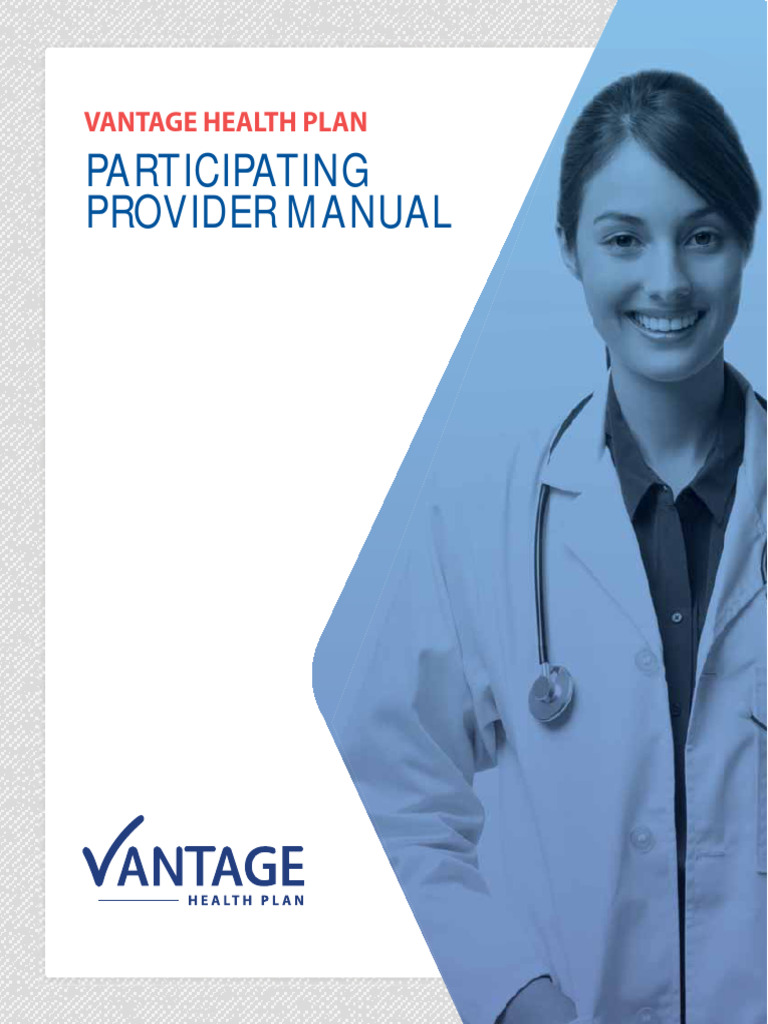 Vantage Effective May 28, 2023 - Provider Manual | PDF | Health Care ...
