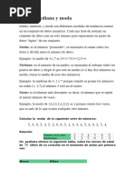 La Moda en Estadística: Definición y Fórmula | PDF | Estadísticas ...