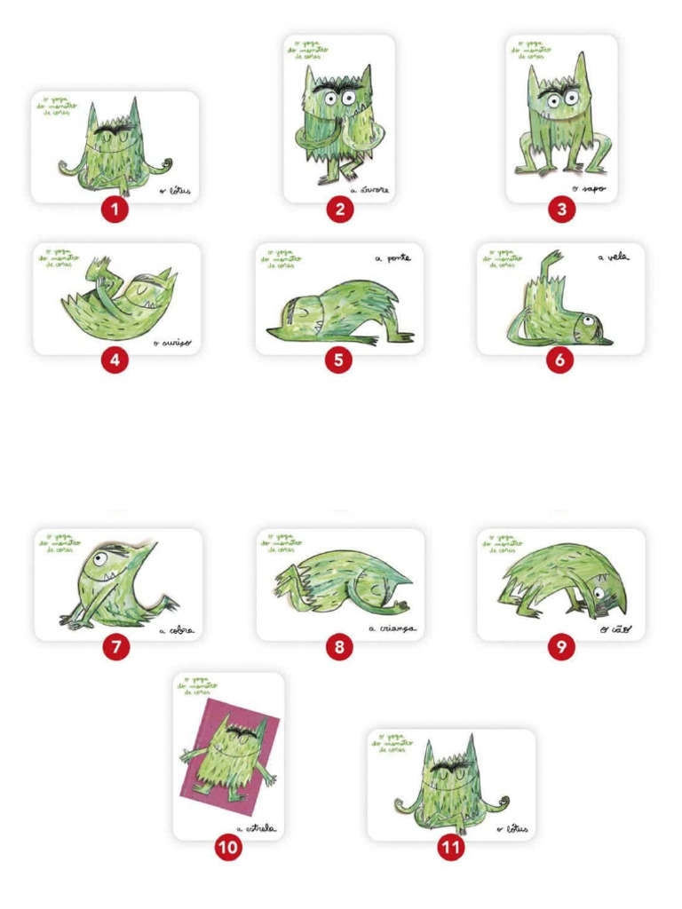 Yoga Monstro Das Cores | PDF