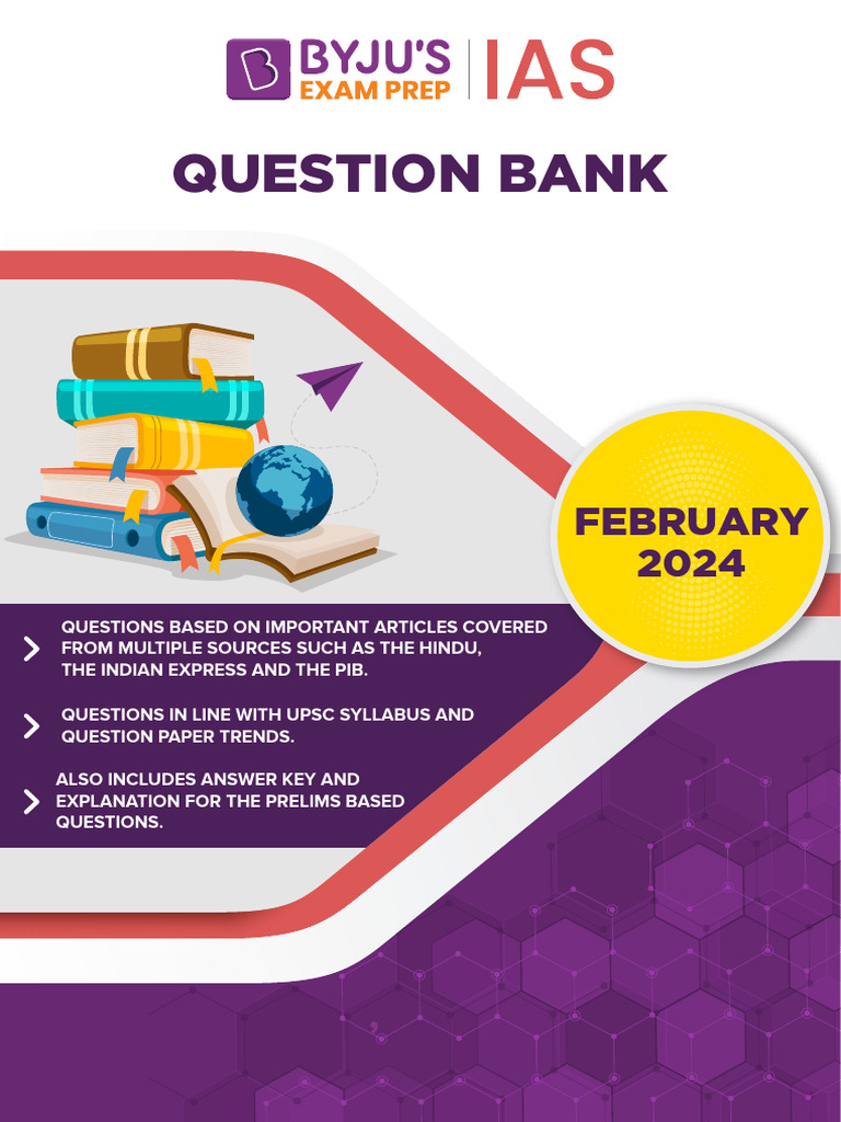 Question Bank Feb 2024 Design 1 | PDF | Bric