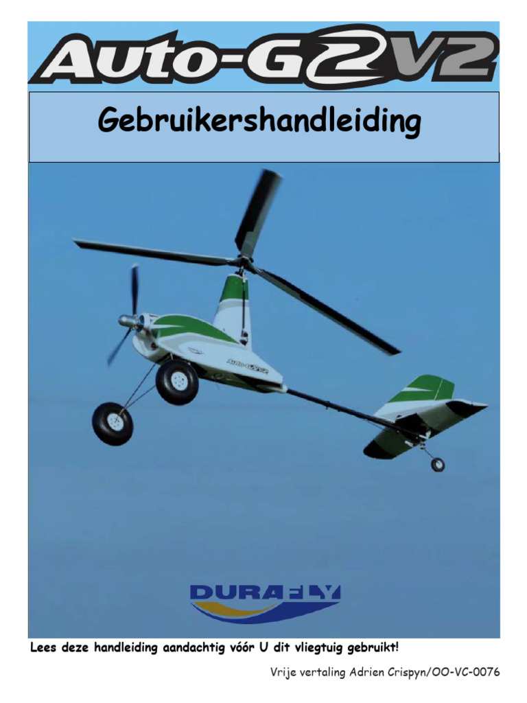 Auto-G2 v2 Handleiding 1 | PDF