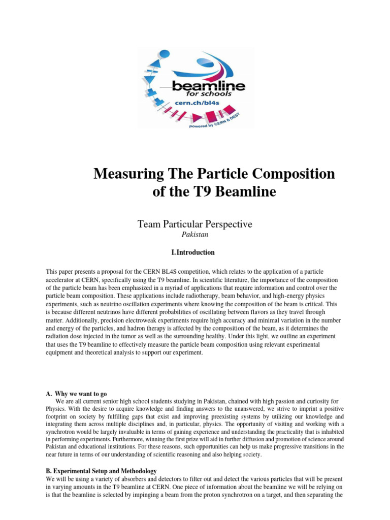 Particular Perspective Proposal | Download Free PDF | Electron ...