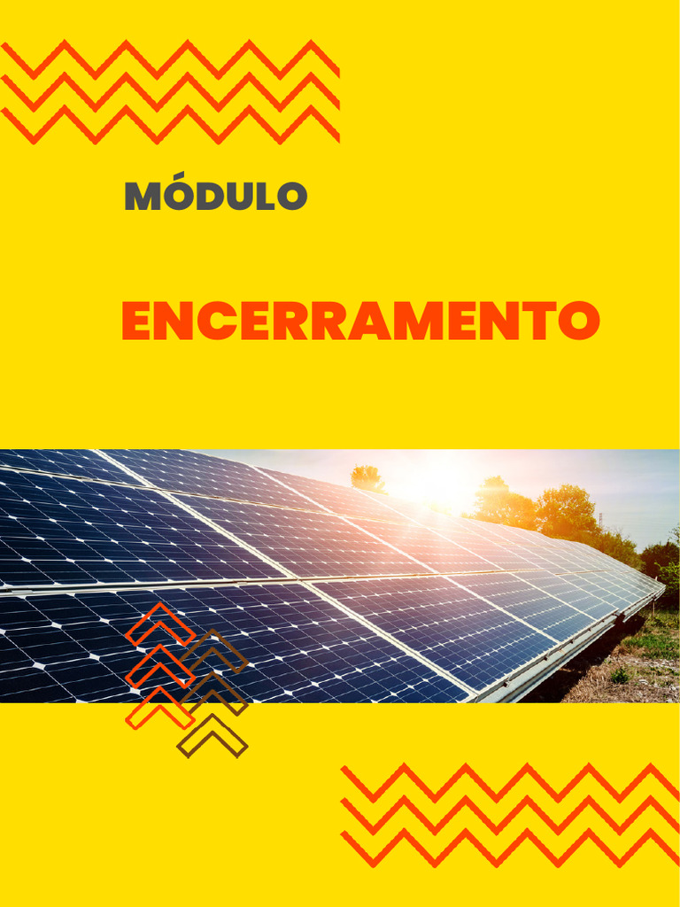 SENARGO - Encerramento Energia Solar | PDF | Fotovoltaica | Energia solar
