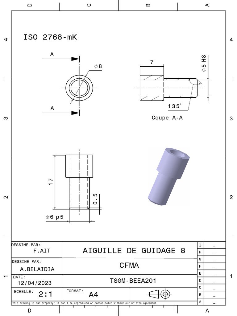 Bague de Guidage 8 | PDF