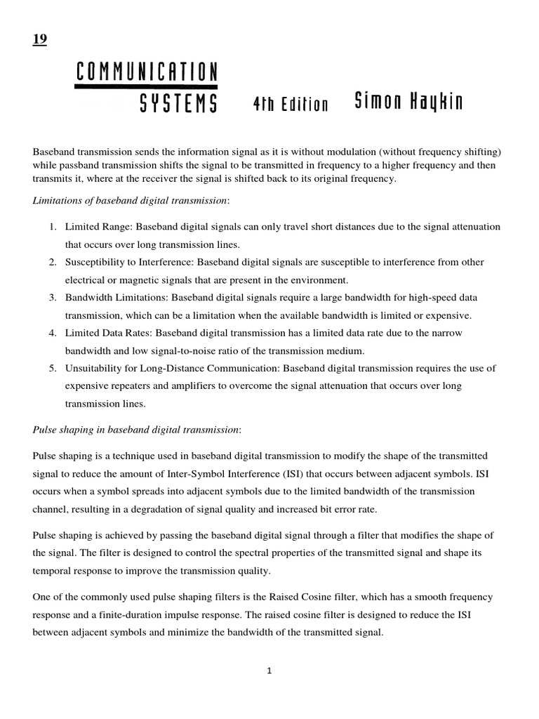 Handout - 19 (CT) | PDF | Bandwidth (Signal Processing) | Sampling (Signal Processing)
