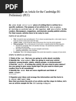 PET B1 Preliminary - Collins - Practice Tests | PDF