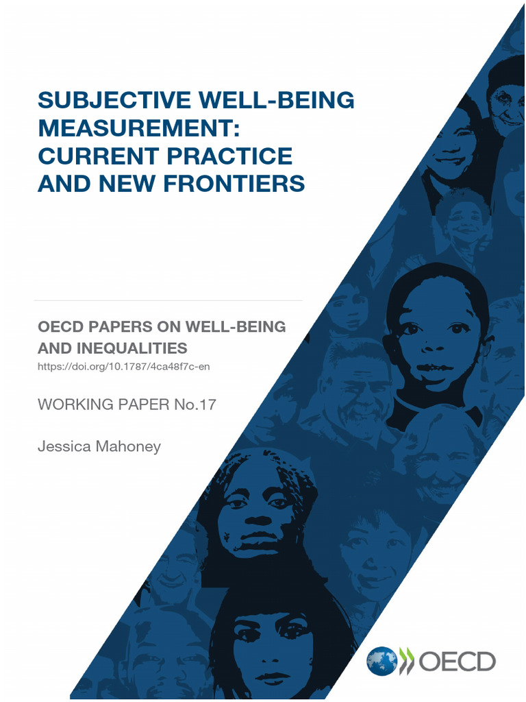 Mahoney, 2023 - OECD Papers - Subjective well-being measurement ...