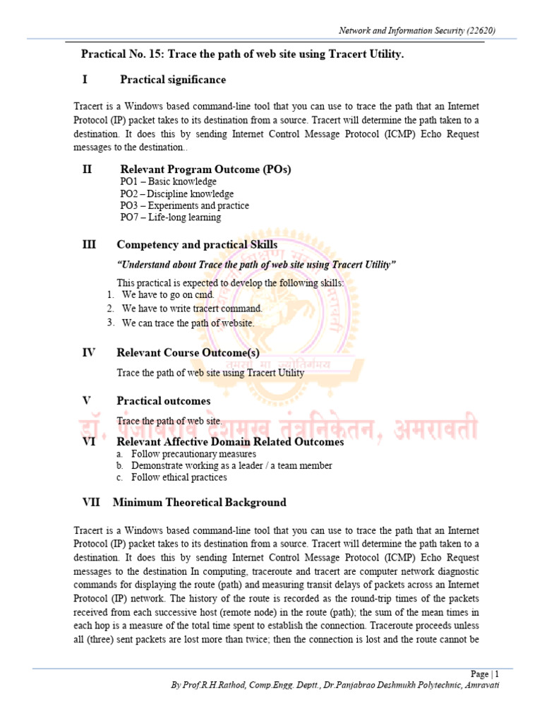 PR 15 | PDF | Communications Protocols | Computing