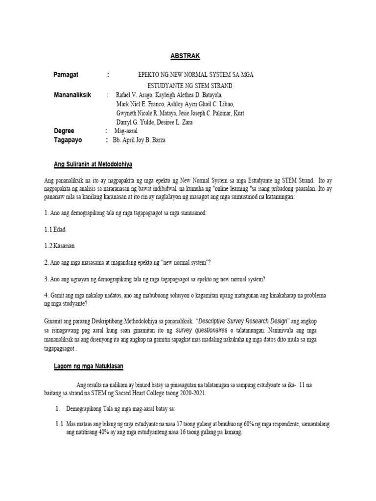 Abstrak Fc1 02 Stem P Group 3 | PDF