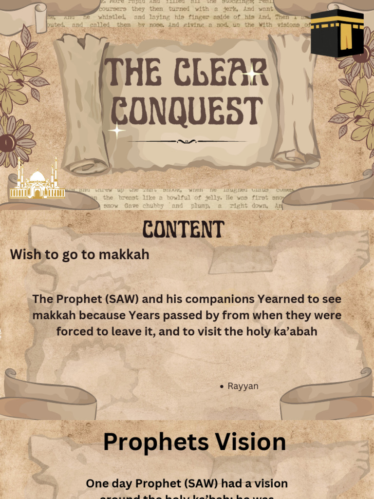 The Clear Conquest | PDF | Muhammad | Mecca