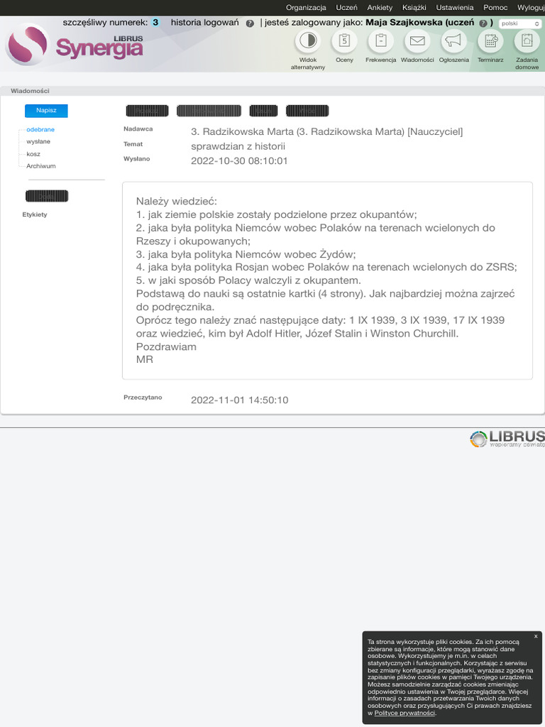 LIBRUS Synergia | PDF