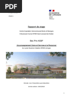 Dossier Rapport de Stage 2nd ASSP | PDF