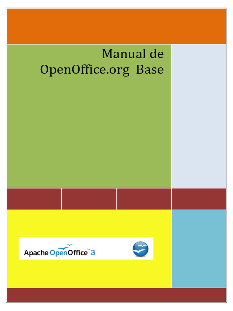 Manual de OpenOffice - Org Base-ANPE | PDF | Base de datos relacional | Informática