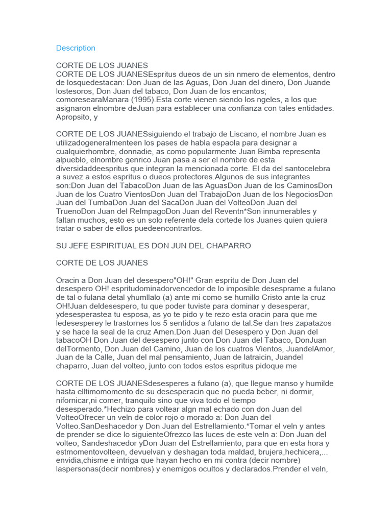 Description | PDF | Creencia religiosa y doctrina | Concepciones de dios