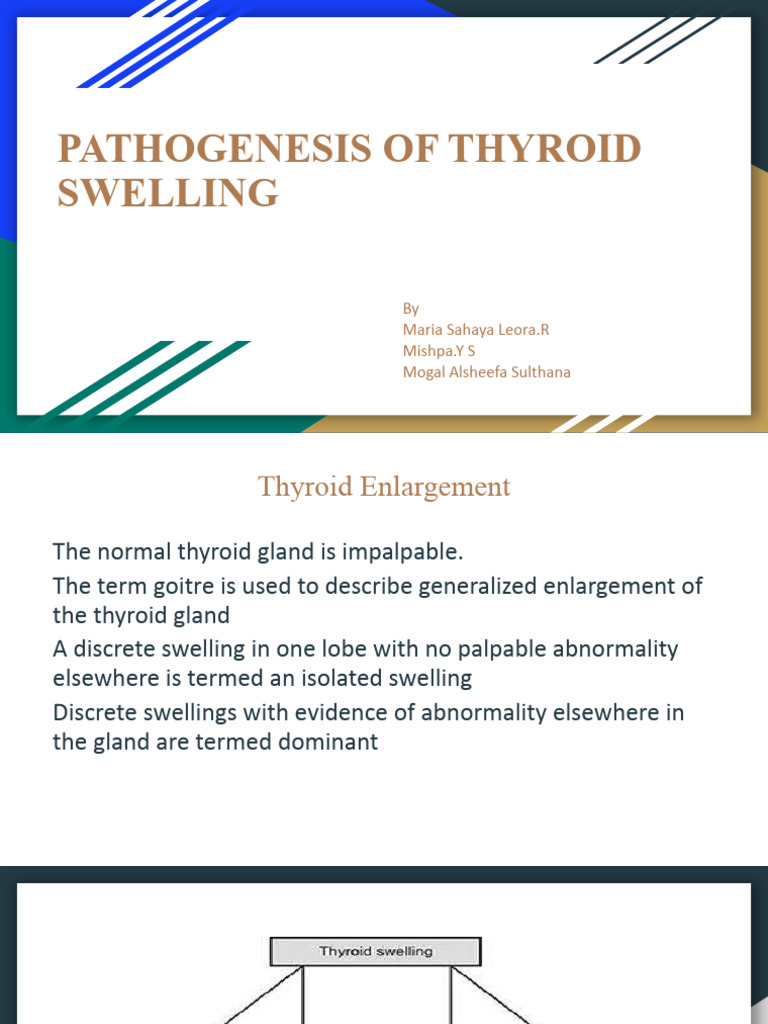 Pathogenesis of Thyroidal Swelling | PDF | Thyroid | Thyroid Stimulating Hormone