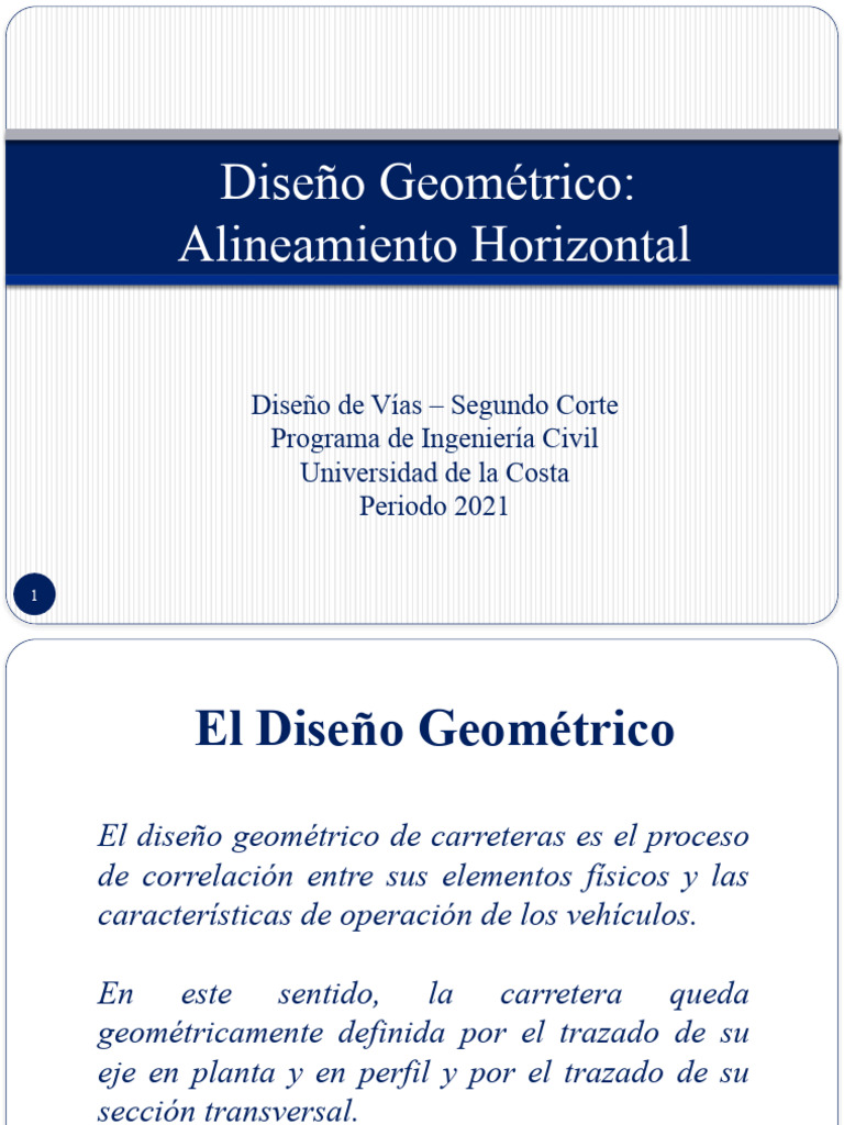 5. Diseño Horizontal - Curvas Simples corte2 | PDF | Curva | Tangente