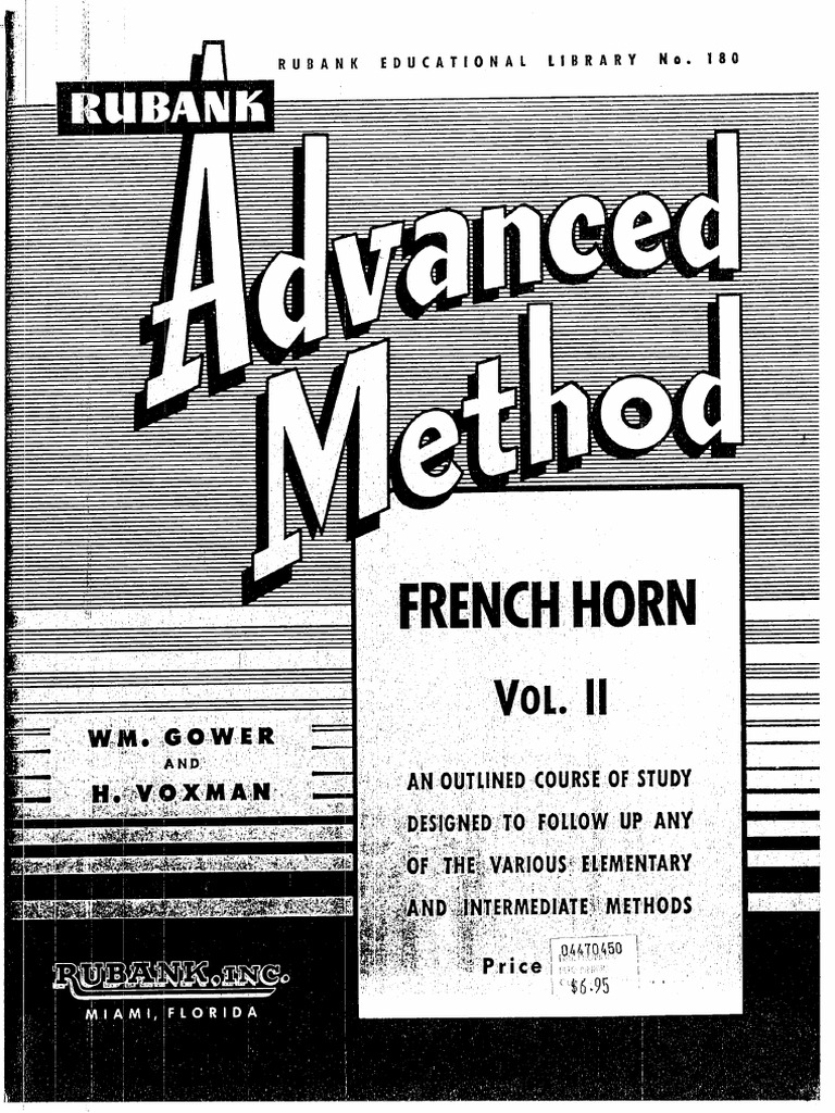 Rubank - French Horn - Vol. II | PDF