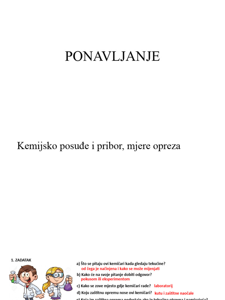 Ponavljanje | PDF