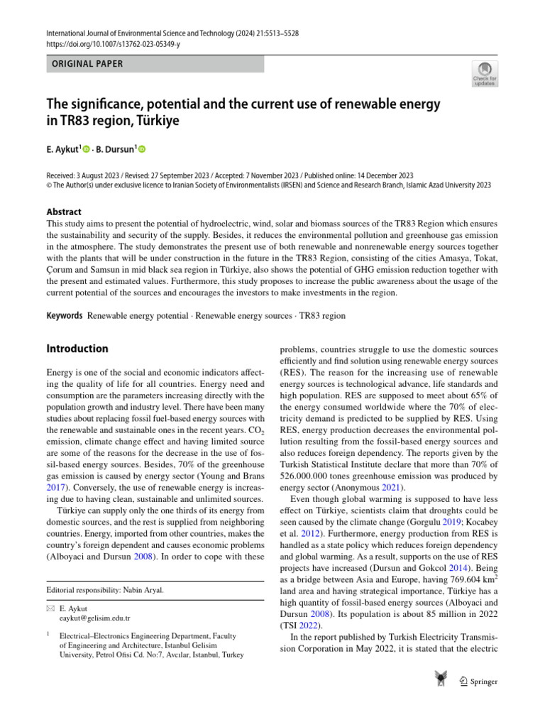 The Significance Potential | PDF | Hydroelectricity | Solar Power