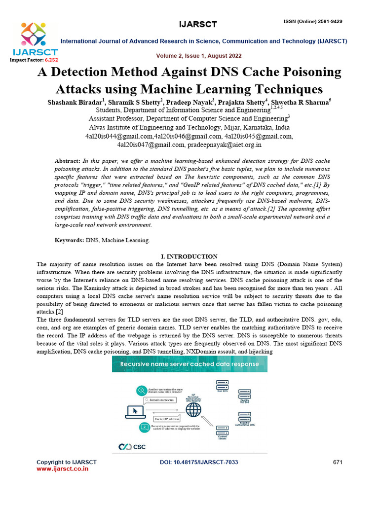 Paper 7033 | PDF | Domain Name System | Computer Network