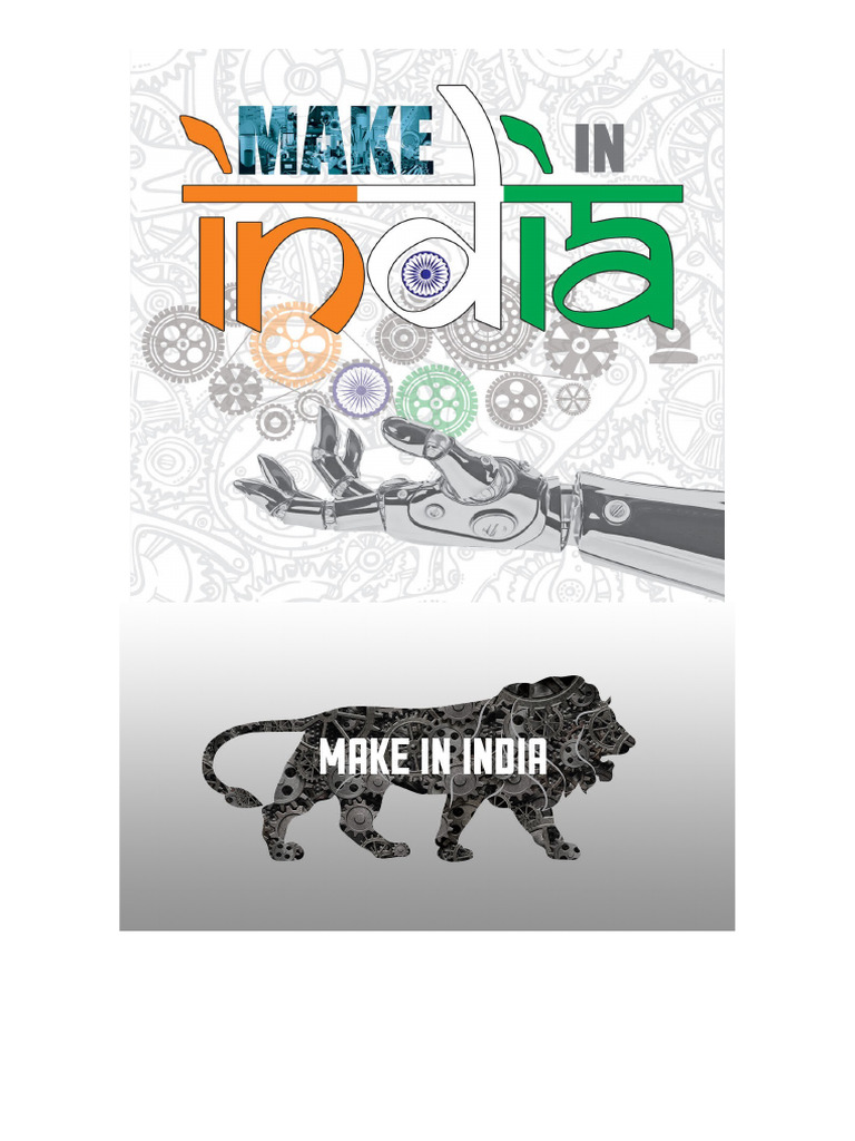 Make in India Presentation | PDF