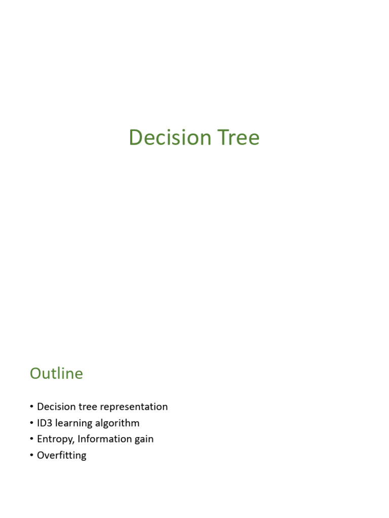 2.Decision Tree | PDF | Algorithms | Applied Mathematics