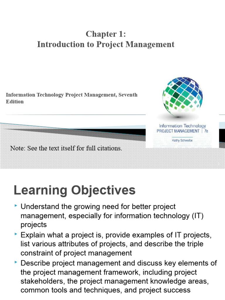 Ch1-Introduction To Project Management | PDF | Project Management | Economies