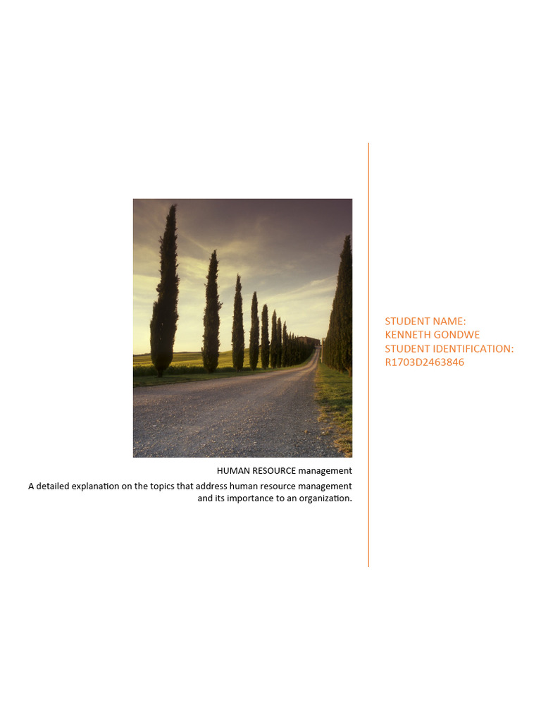 Human Resource Assignment 1 Pdf Recruitment Human Resource Management