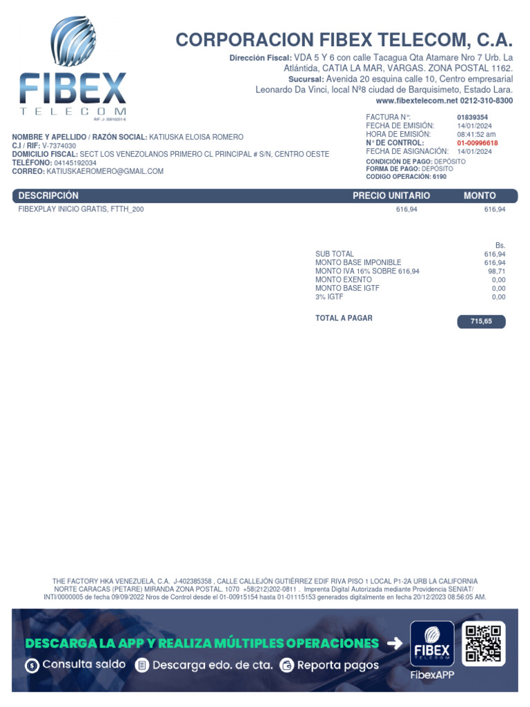 Fibex 1 | PDF