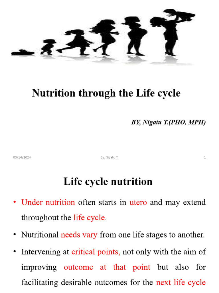 Nutrition Across Life Stages | PDF | Pregnancy | Prenatal Development