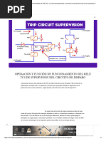Disparo y Bloqueo 86 | PDF | Relé | Energia electrica